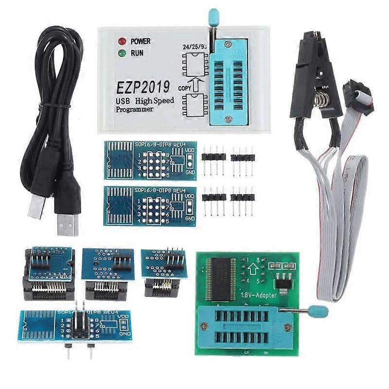 EZP2019 High Speed USB SPI Programmer BIOS Chip Support 24 25 93 Series ...