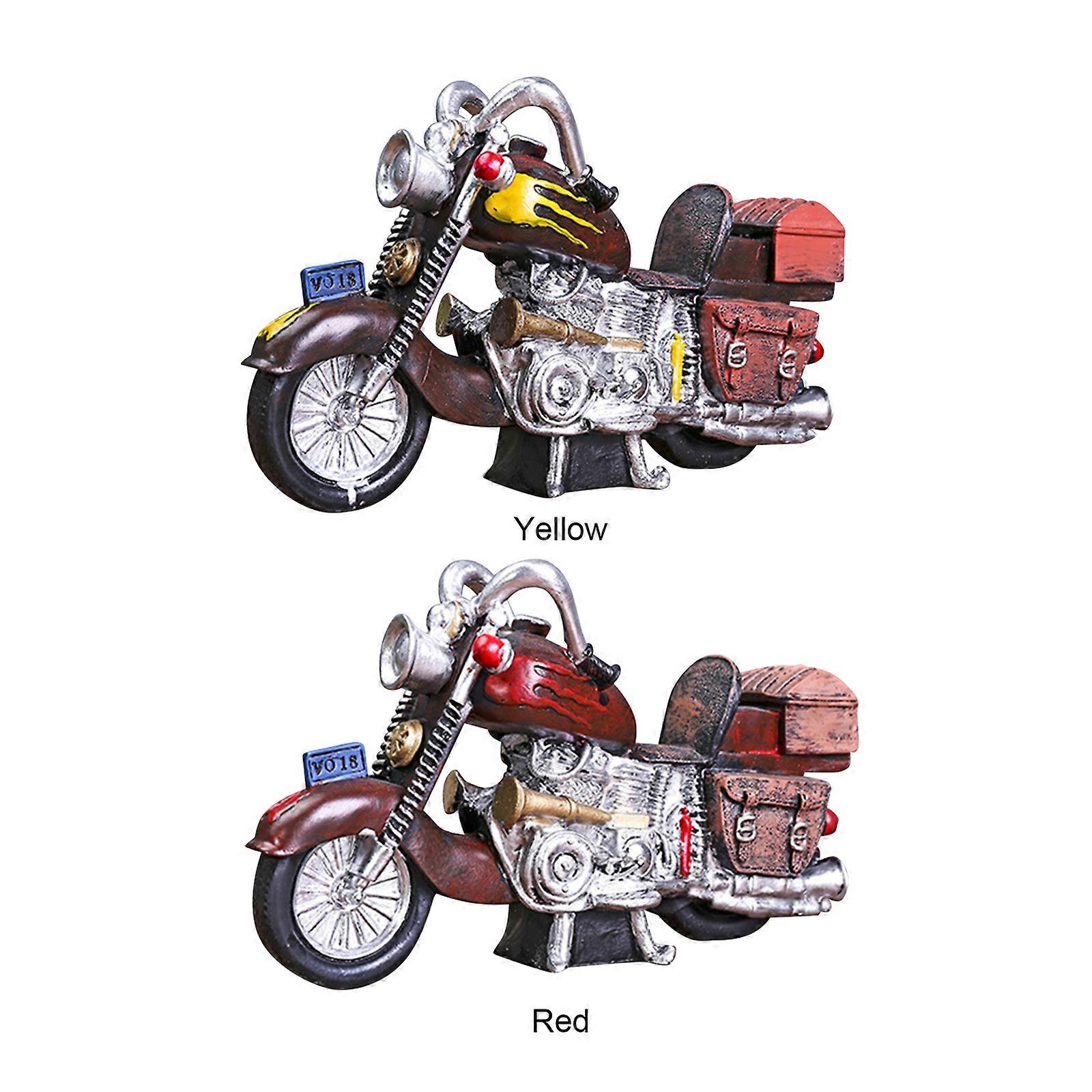 2024 New Motorbike Miniature Vehicle Decor, Resin Motorcycle Vehicle ...