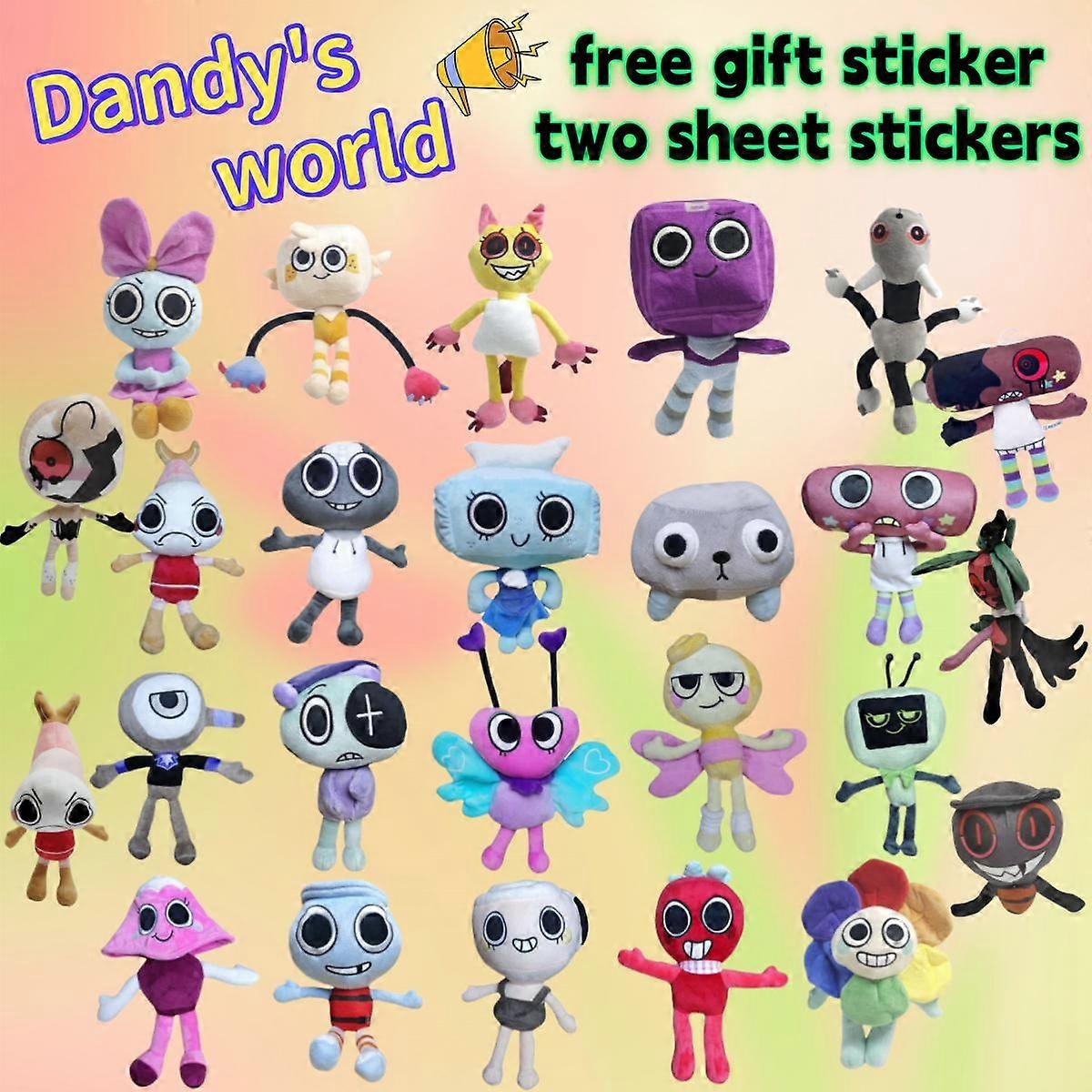 New Dandy's World Plush Toy Cute Dandy Scrap Stuffed Horror Game Pebble ...