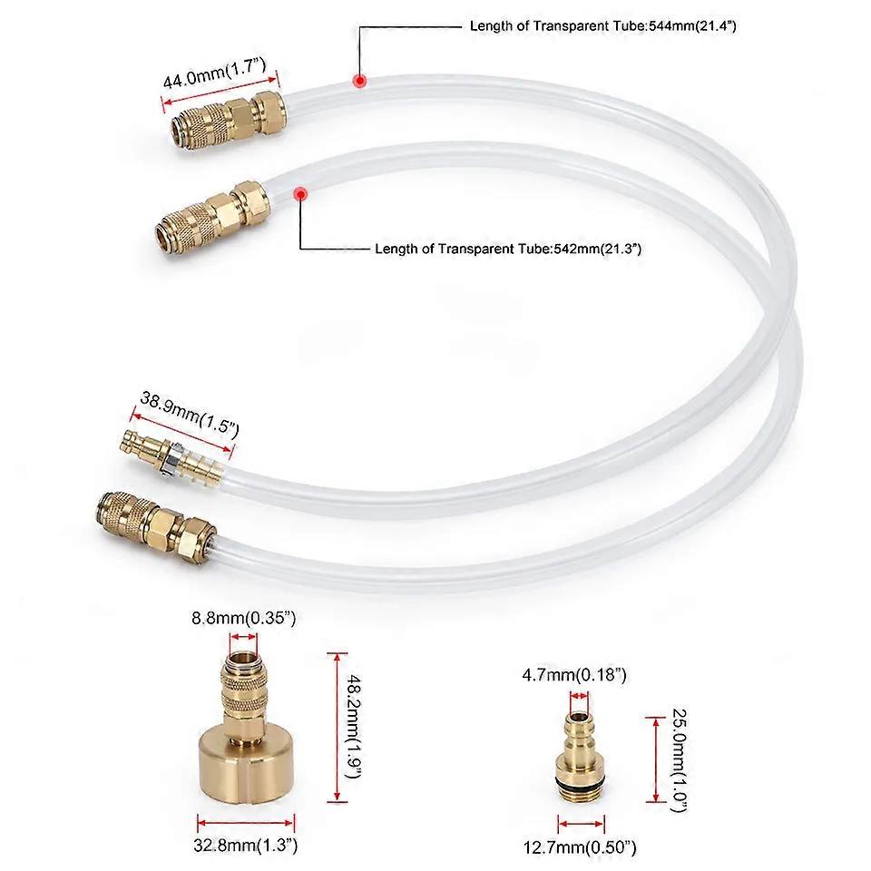 For Sea Star Hydraulic Steering Kit System Bleeder Filler Hose Boat ...