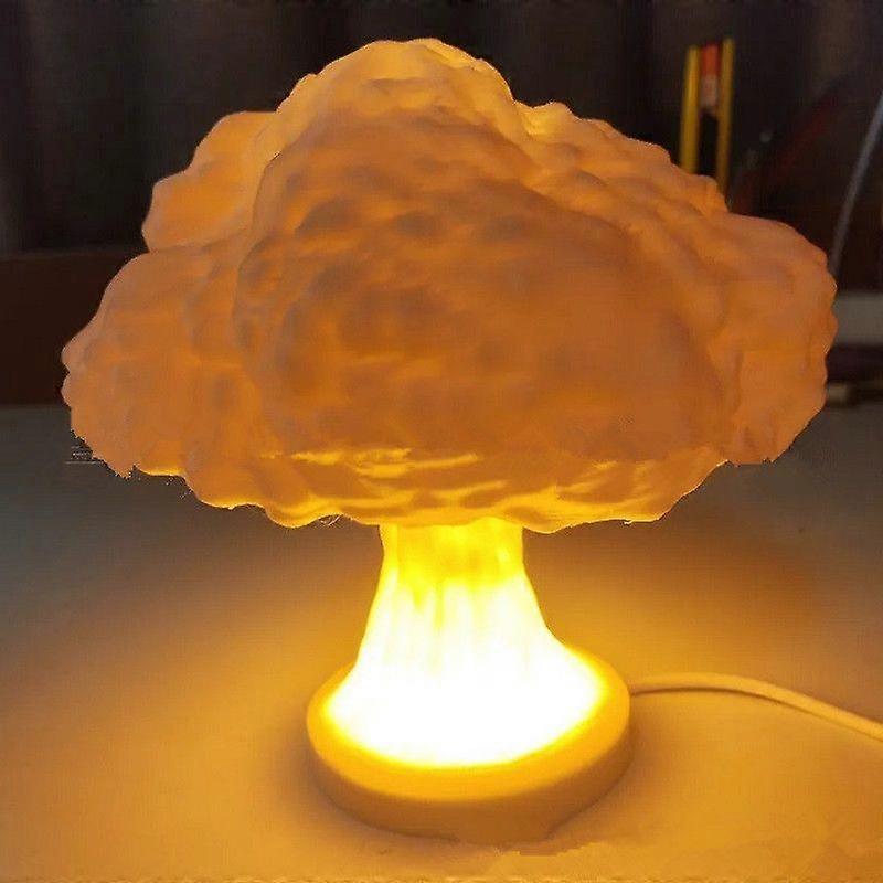 Nuclear Explosion Lamp, 3D Mushroom Cloud Explosion Night Light, Atomic ...