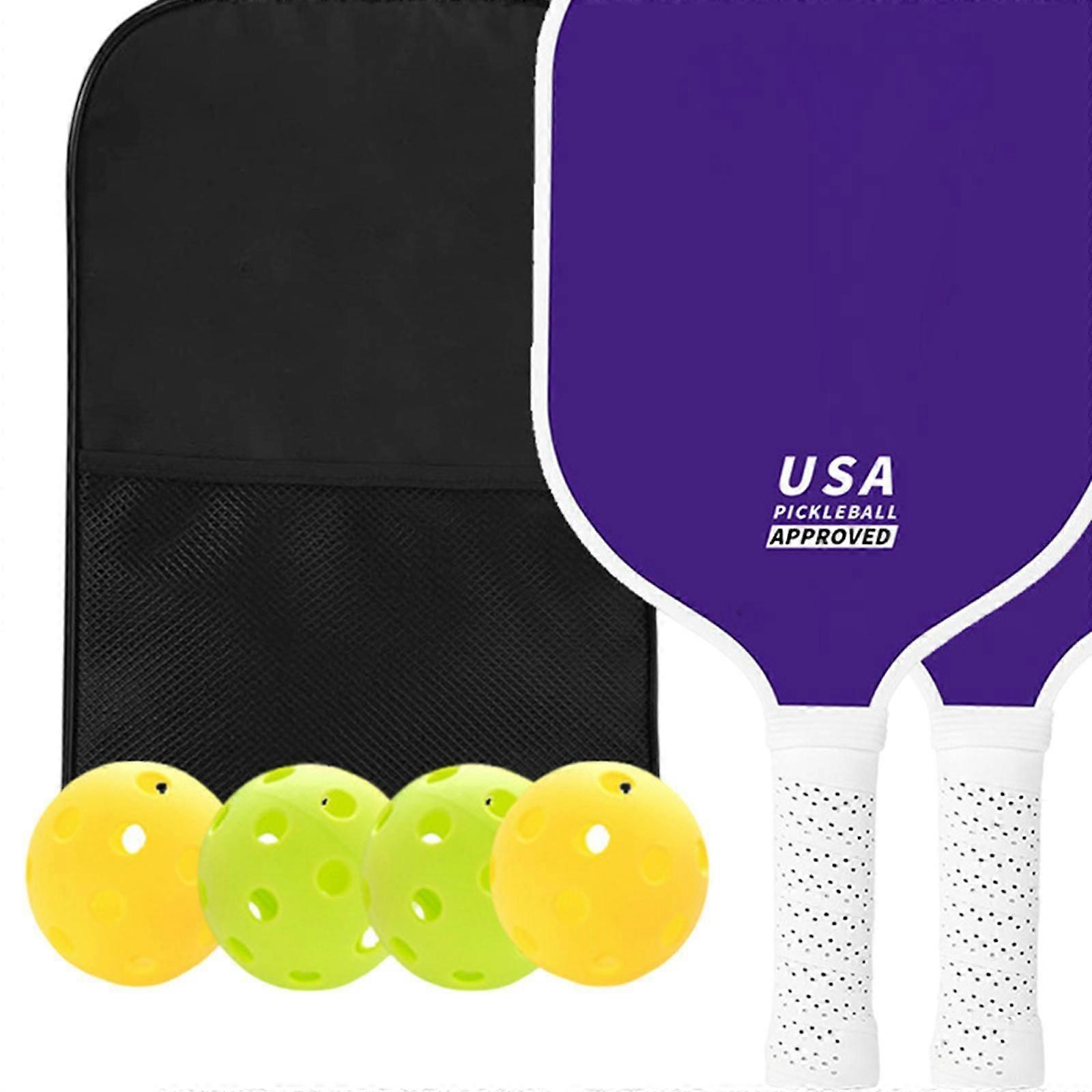 2Pcs Pickleball Paddles Pickleball Racquets for Indoor Outdoor Use ...