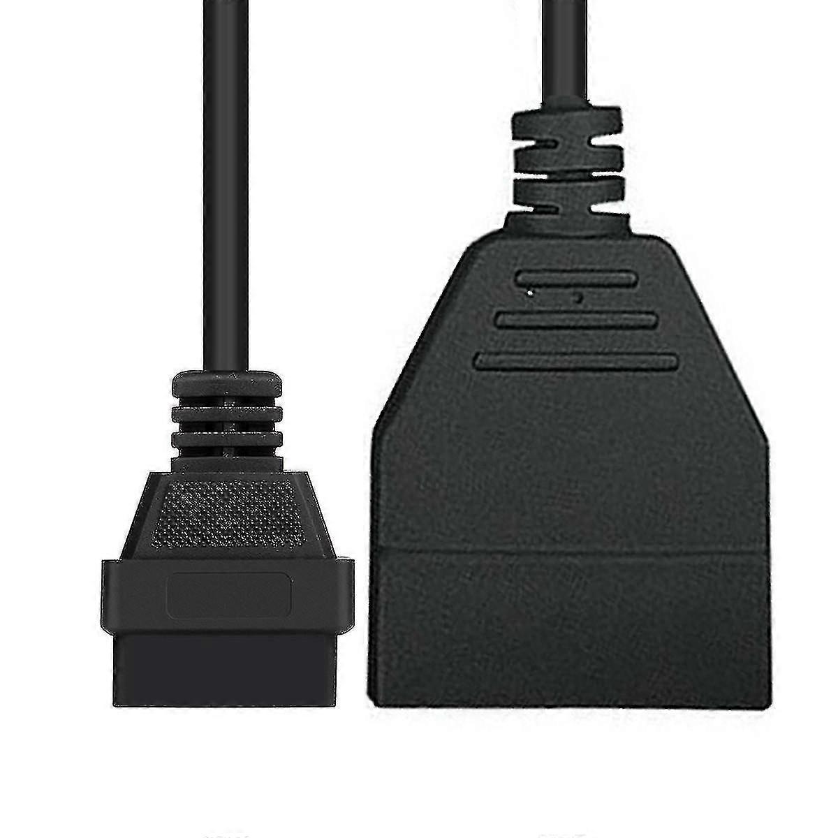 Gm 12 Pin Obd1 To 16 Pin Obd2 Convertor Adapter Cable For Diagnostic ...