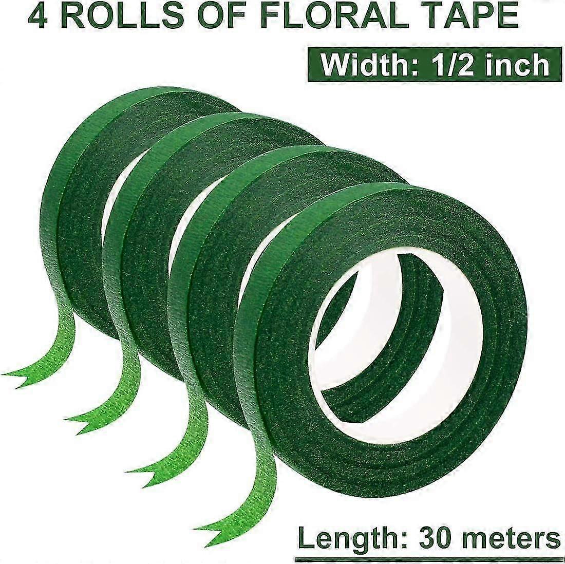 Floral Tape for Bouquet Stem Wrap and Florist Craft Projects ...