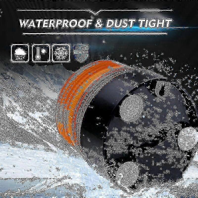 12v Orange Wireless Magnetic Strobe LED Emergency Flashing Signal Light ...