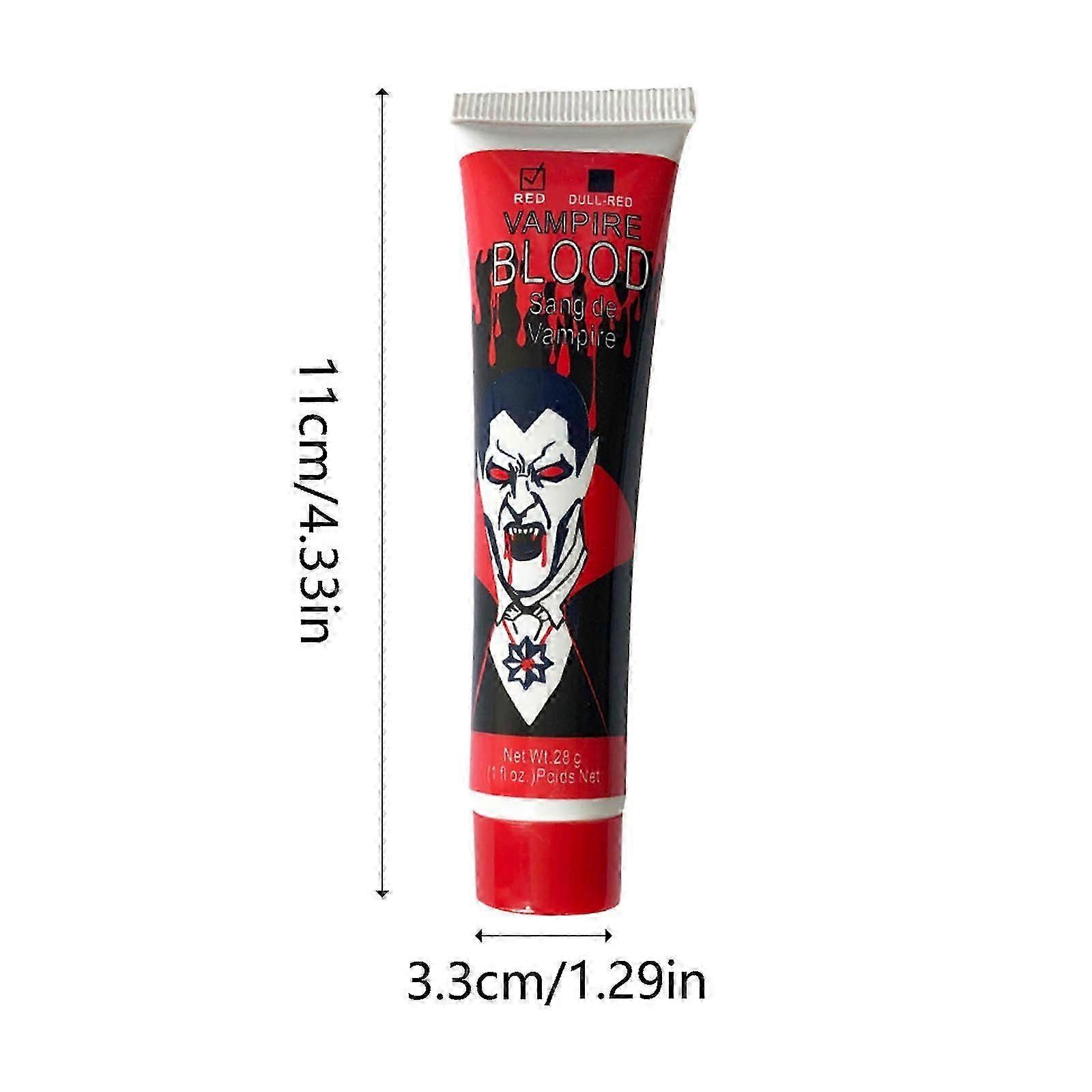 2025 Halloween Vomiting Blood Props Cosplay Simulation Blood Artificial ...