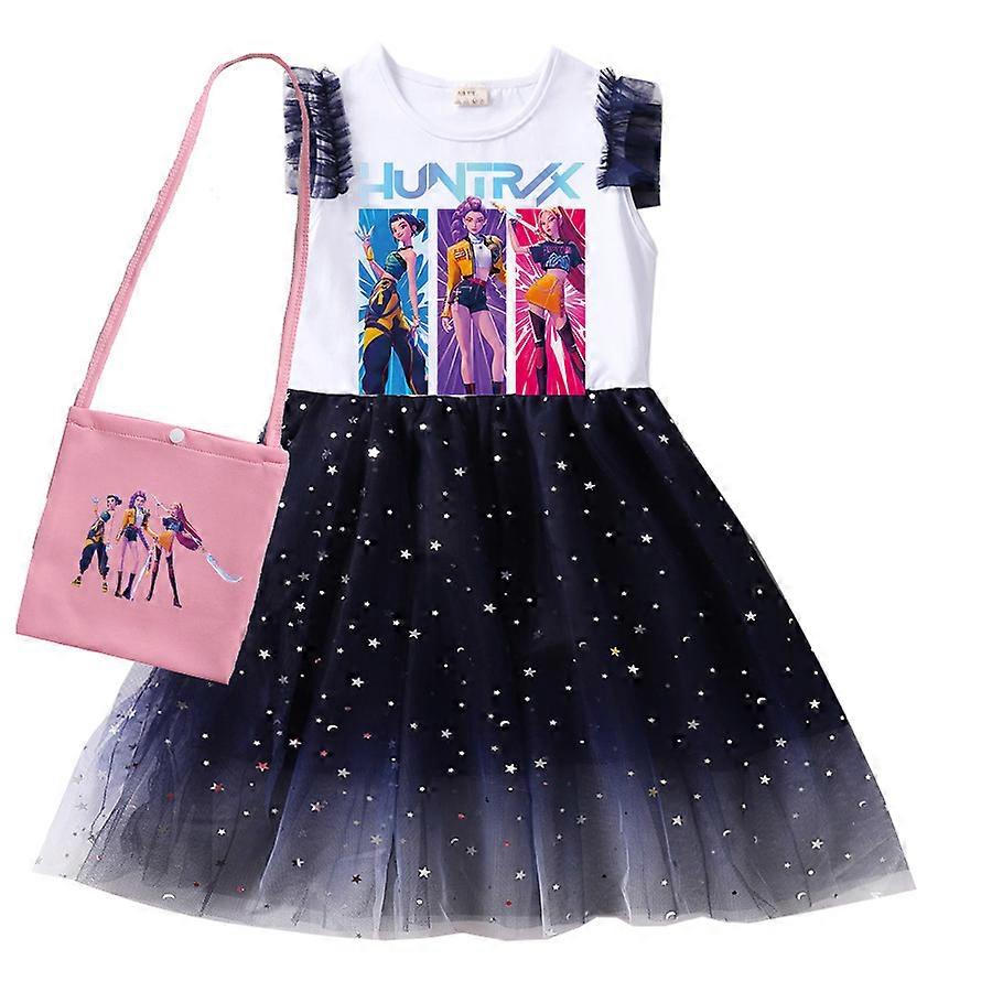 Children Dress Huntrix Kpop Demon Hunter Birthday Kpop Demon Hunters ...