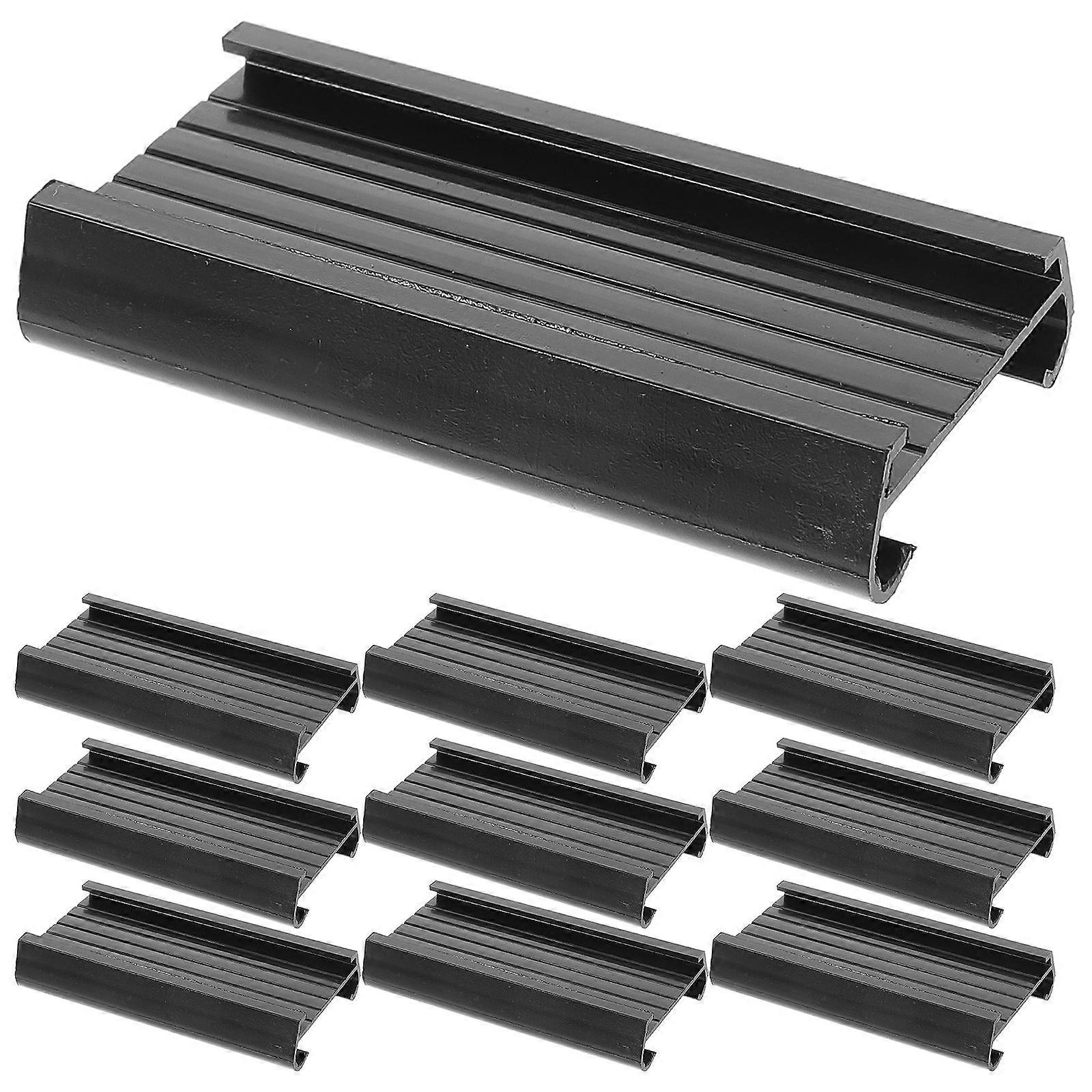 Shelf Label Holders PVC Sign Display Holder for 10Pcs Store Shelves ...