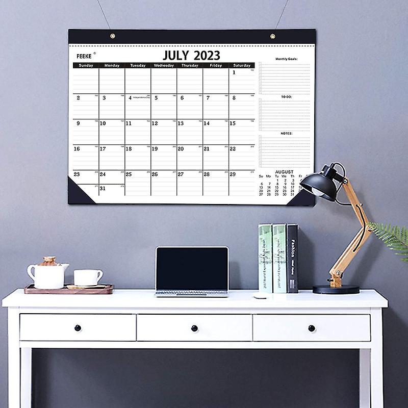 Desk Calendar July 2023 To December 2024, 18 Months Desk Calendar With ...