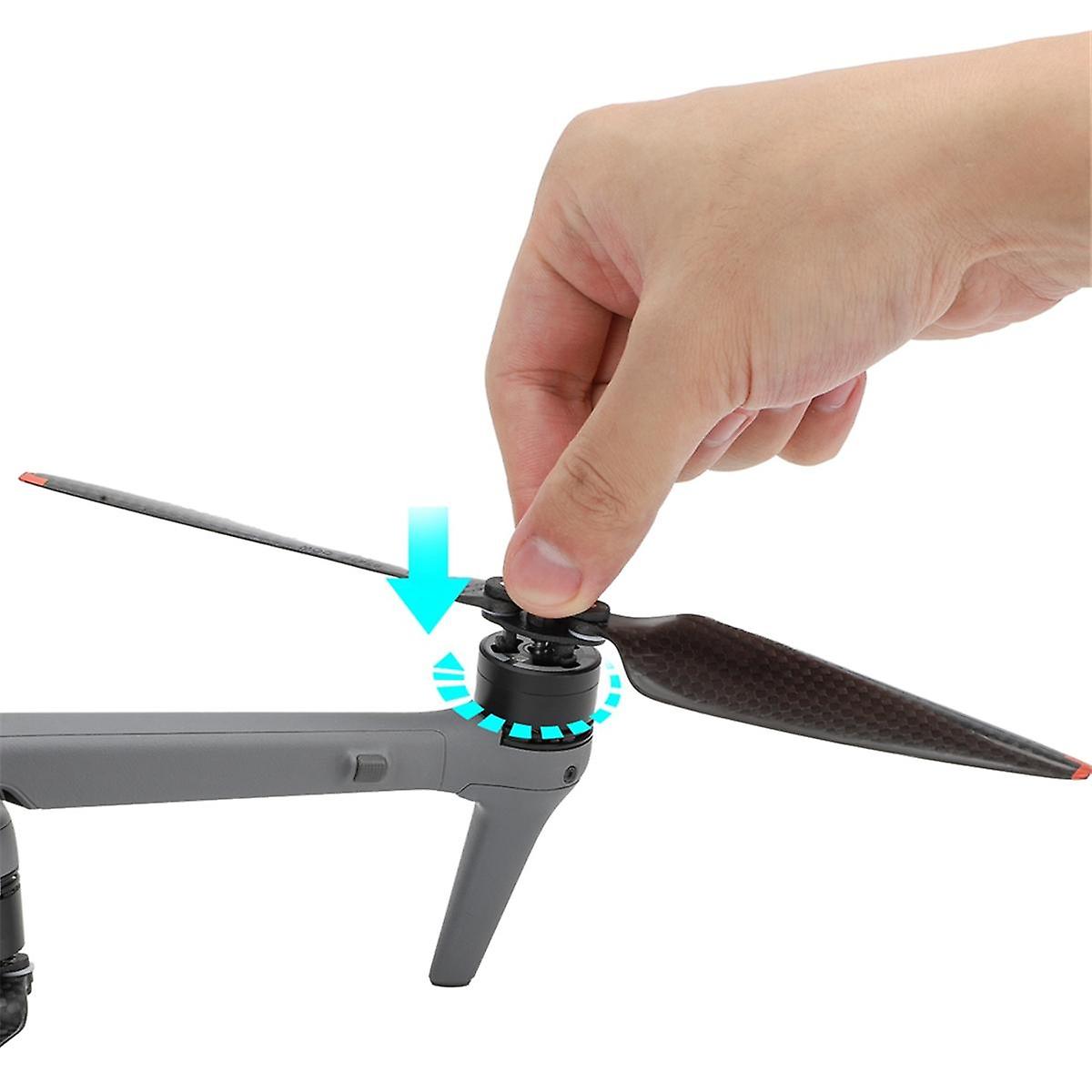 For AIR 3 Carbon Fiber Propeller 8747F Propeller Blade Quick Release ...