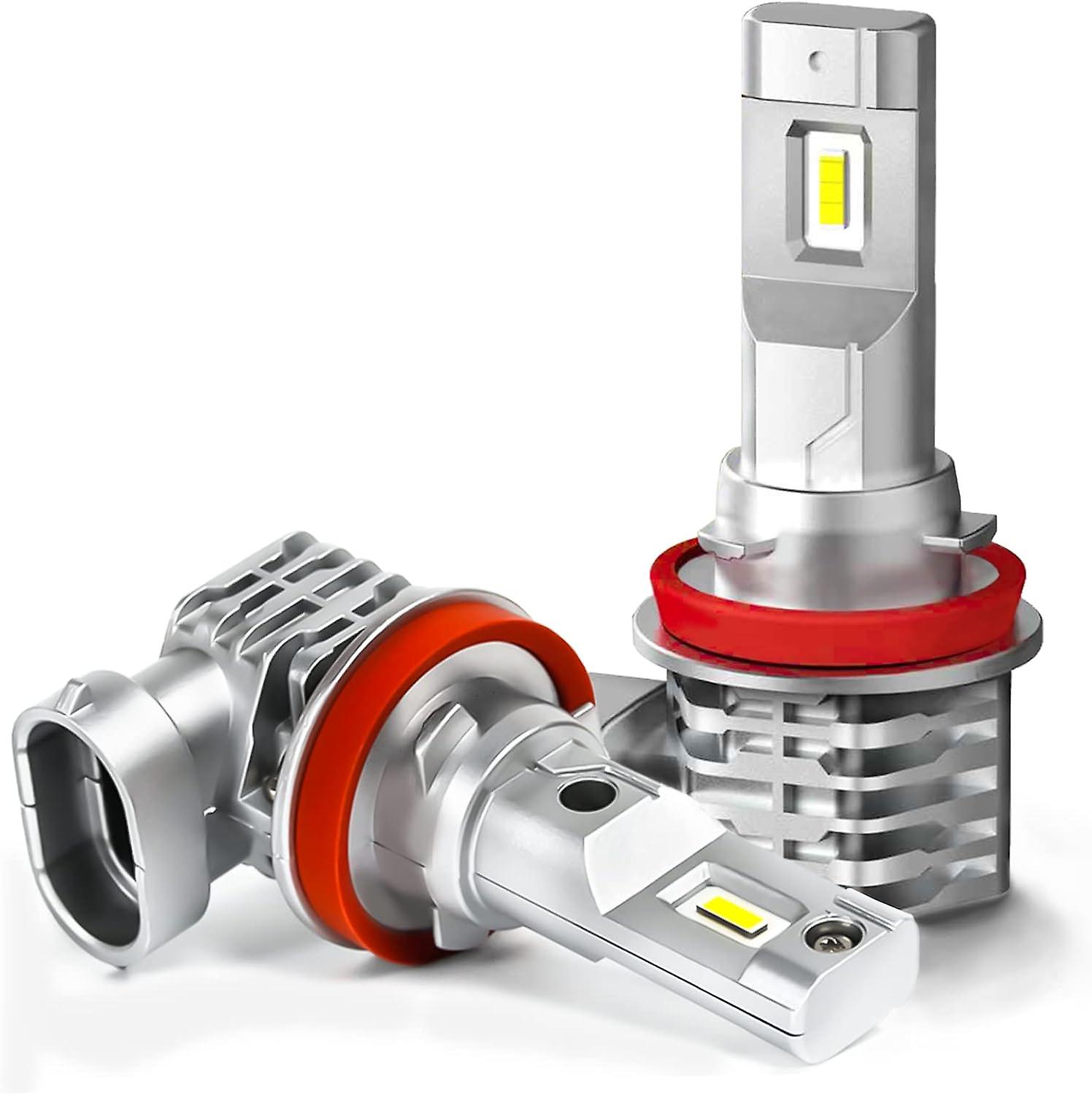 H11/H8/H9 LED Bulb, 6500K White for Car 12V-24V Headlight Bulb ...