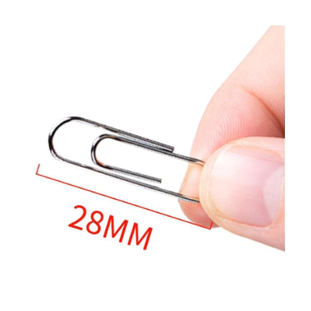 Nickel-plated Paper Clip Back-type Buckle Back-line Needle Clip File ...