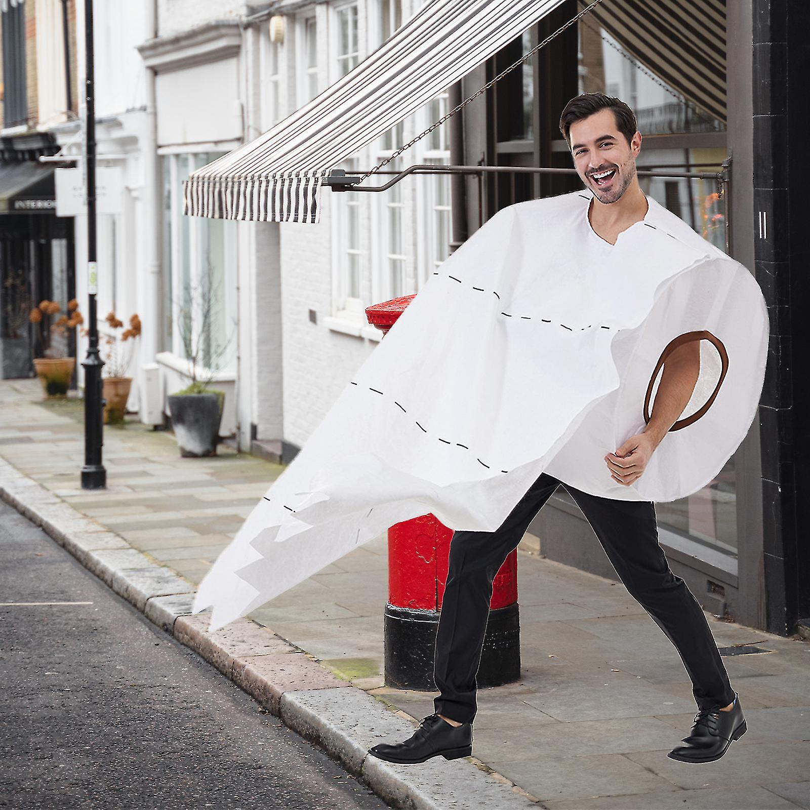 Toilet Paper Roll Adult Halloween Costume Hilarious Costume For Men And ...