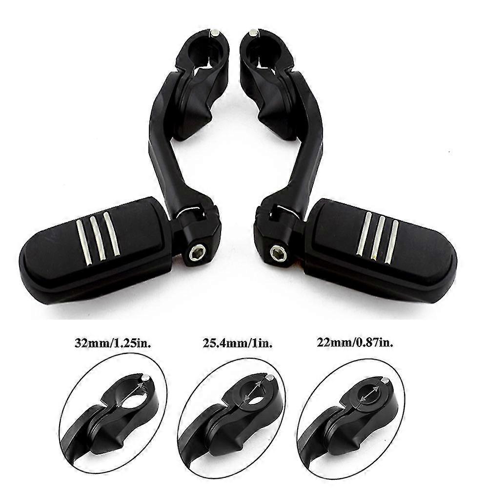 Highway Pegs Adjustable Motorcycle Footpegs Engine Guard Crash Bar ...