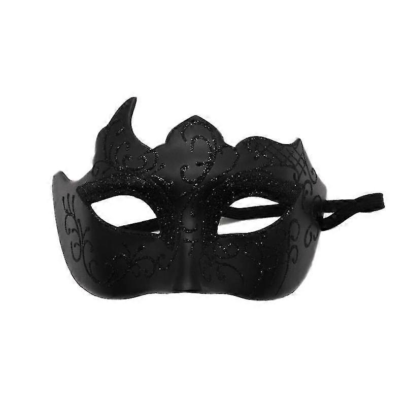 Jianghuo Men'S Masquerade Mask Vintage Venetian Checkered Musical Party ...