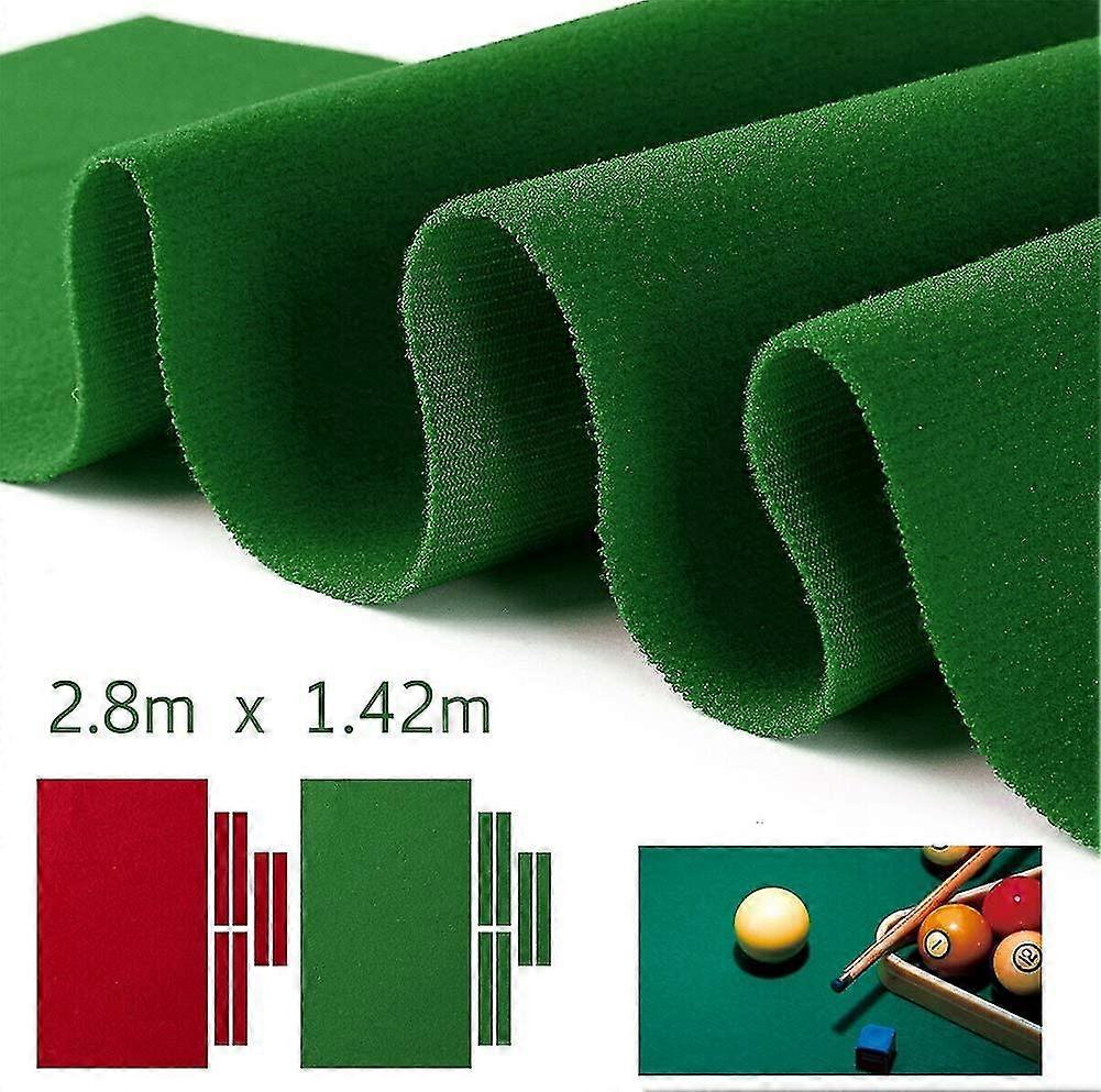 Grade Pool Table Billiard Cloth Pool Table Felt Fits Standard 9 Foot ...