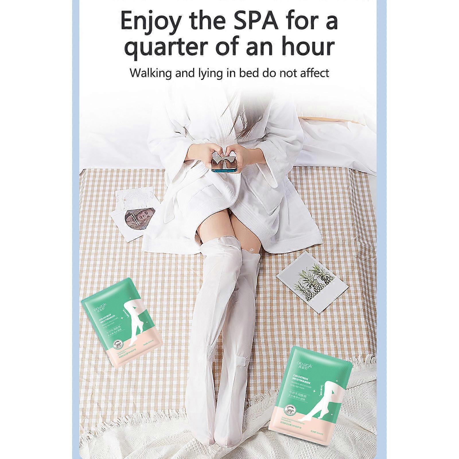 Colostrum Nicotinamide Long Leg Mask,Colostrum Foot Mask Care ...