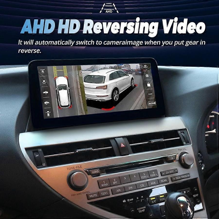 12.3inch Android 13 Screen Car Radio GPS For LEXUS RX350 RX270 RX300 ...