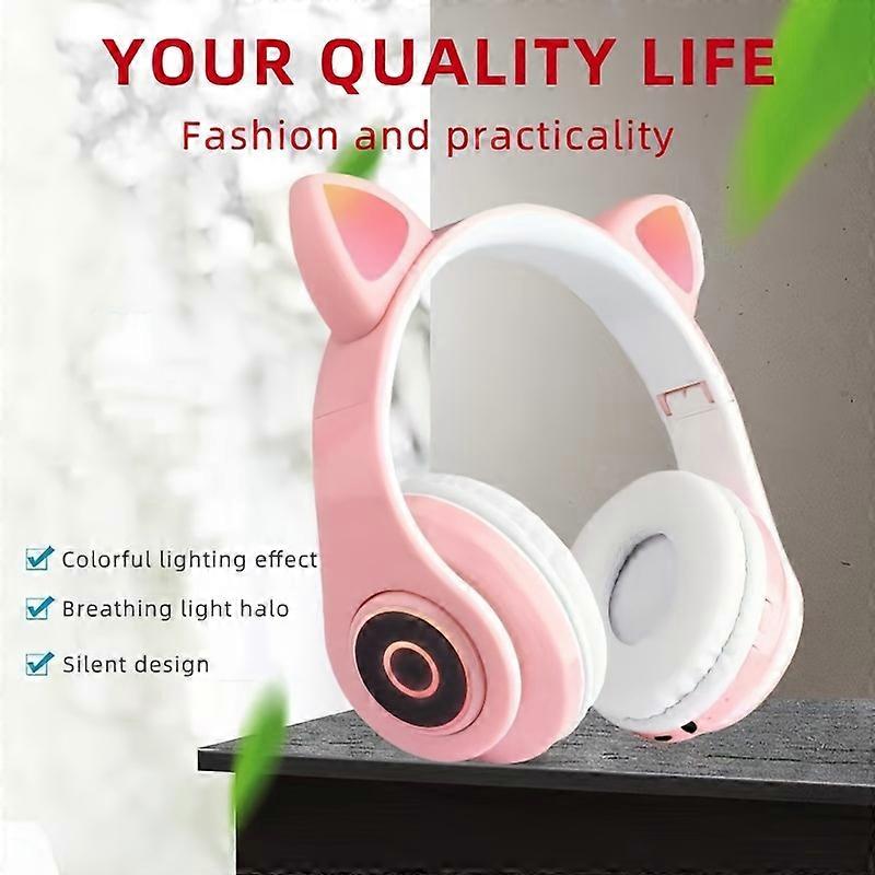 Cat Ear Wireless Headphones - Enjoy Music, Games And More With All Your ...