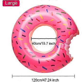 Rubber Ring for Swimming, Donut Inflatable Ring, Large Swimming Ring ...