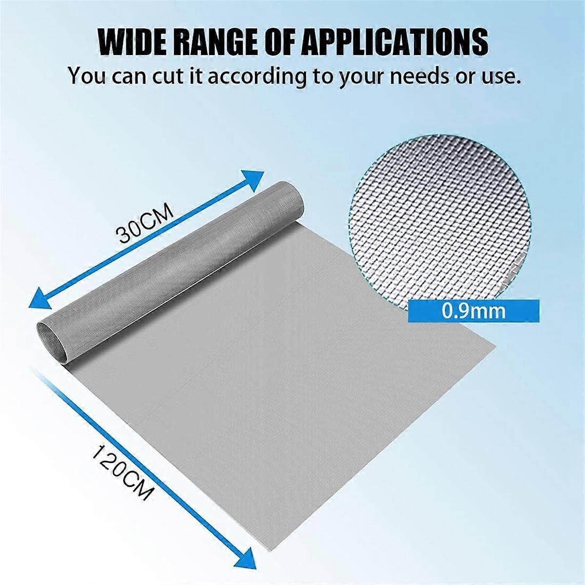 Filter Screen Sheets Stainless Steel Air Vent Mesh Cover Wire Mesh Roll ...