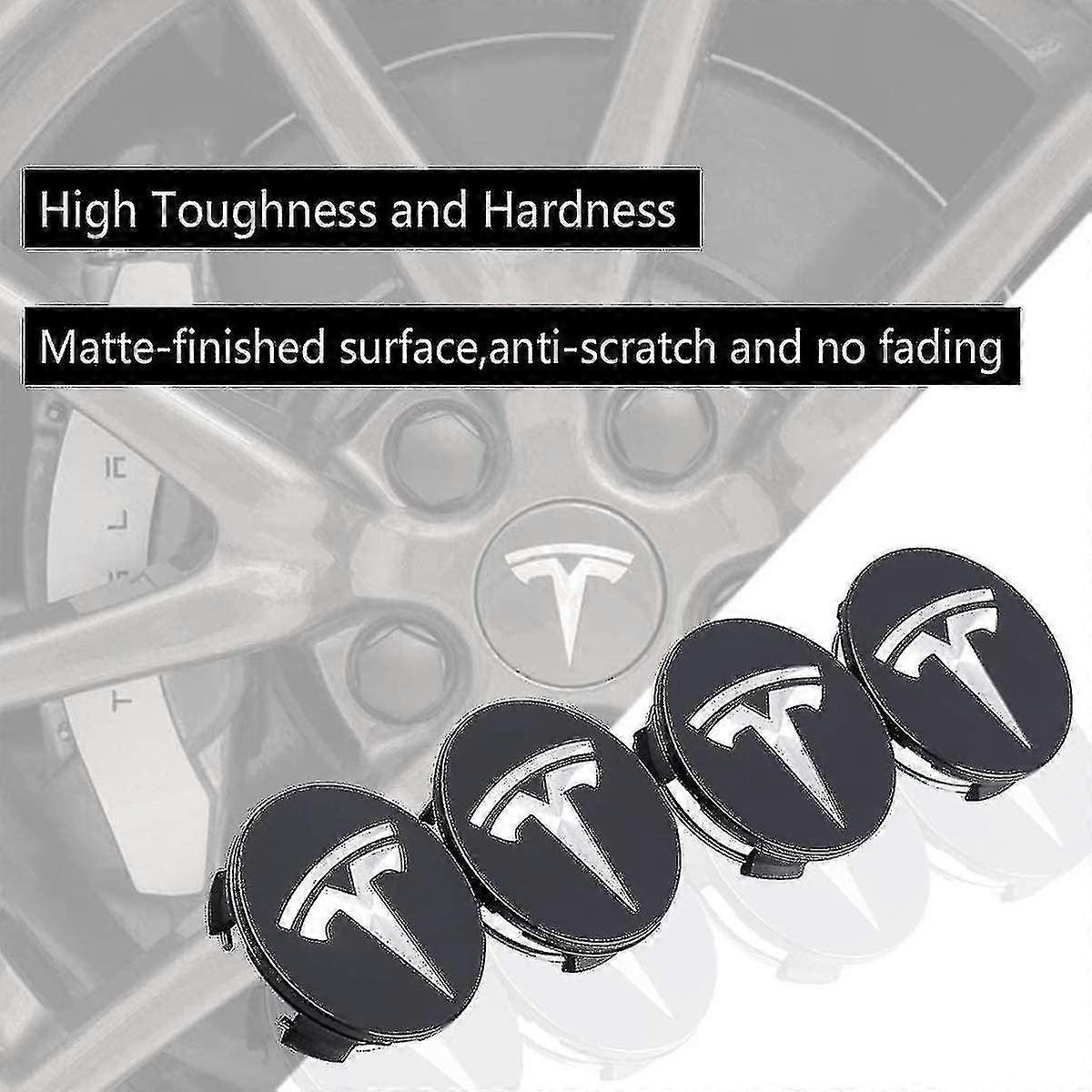 Tesla Wheel Cap Kit Center Hub Cap Set For Model Y Mode 3 Mode S Mode X ...
