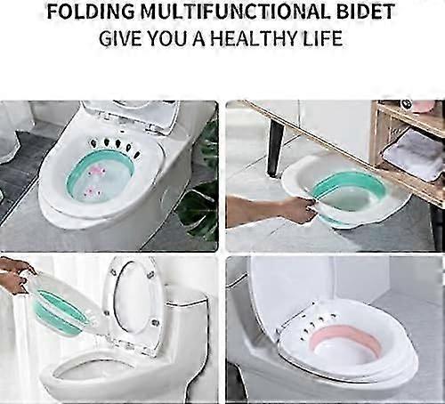Sitz Bath - Steam Seat Over The Toilet Foldable Sitz Bath Basin for ...