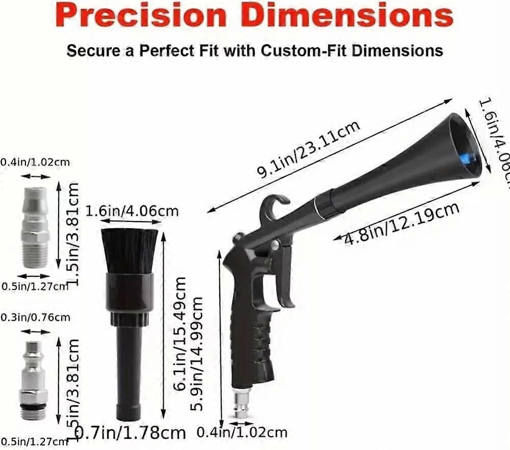 Dry Cleaning Gun for Car,Detailing Car Cleaning Gun Detailing Interior ...