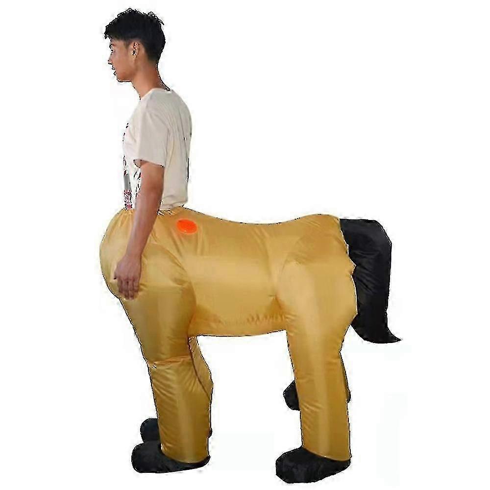 Funny Inflatable Horse Costumes Funny Dolls Mascot Cartoon Party ...
