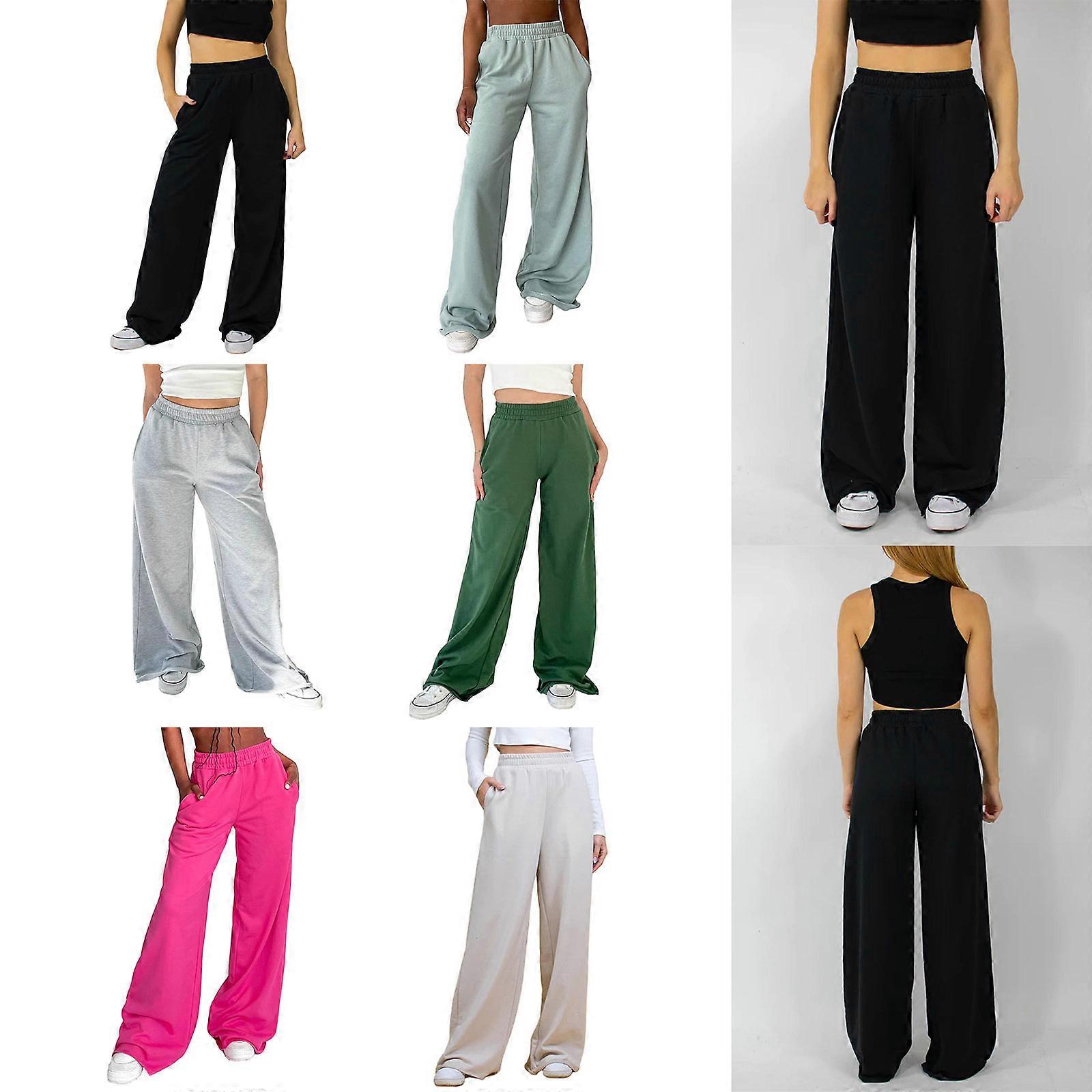 Womens Wide Leg Lounges Pants Lounge Pant Lightweight High Waist ...