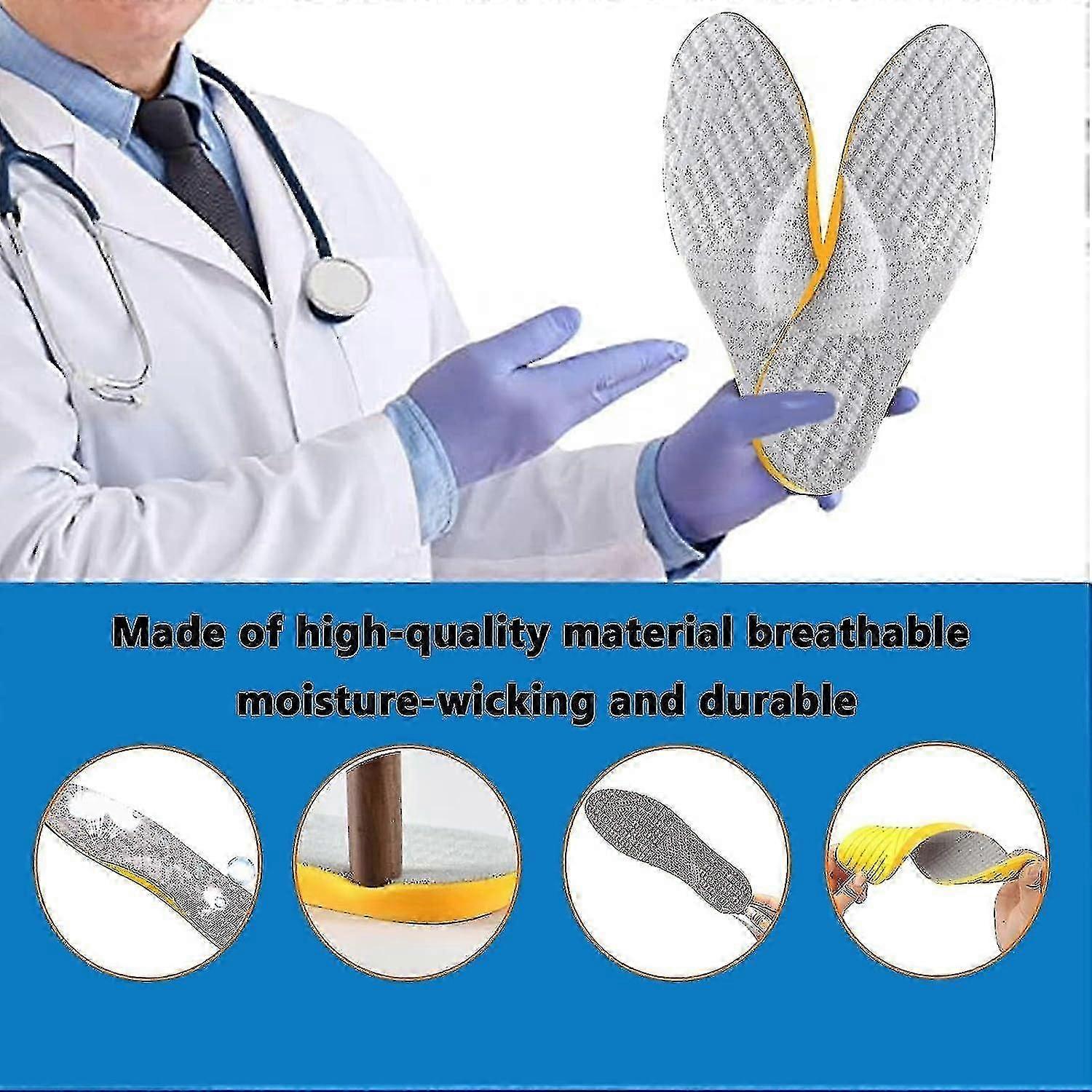 Supination Insoles For Over Supination & High Arch Support,orthotic ...