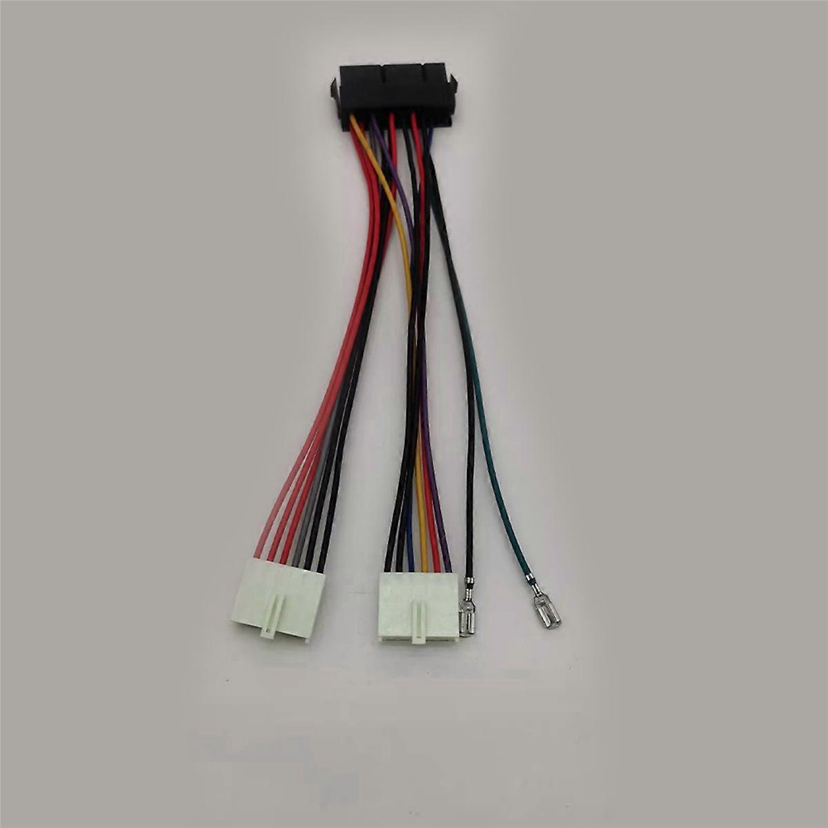 1Pcs 20Pin ATX to 2Port 6Pin AT Converter Power Cable Cord for 286 386 ...