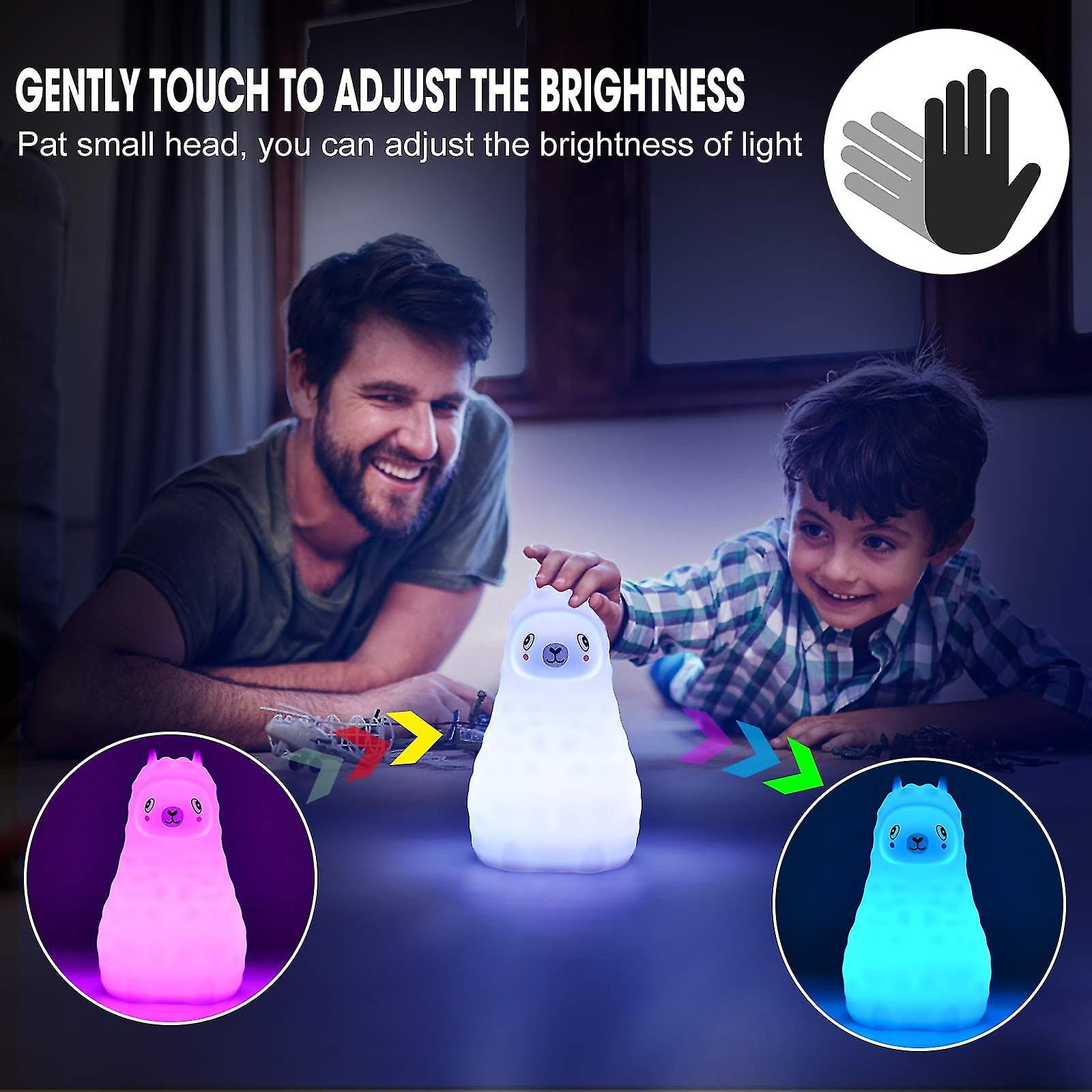 Soft Night Light For Kids, Silicone Bedside Lamp, Baby Breastfeeding ...