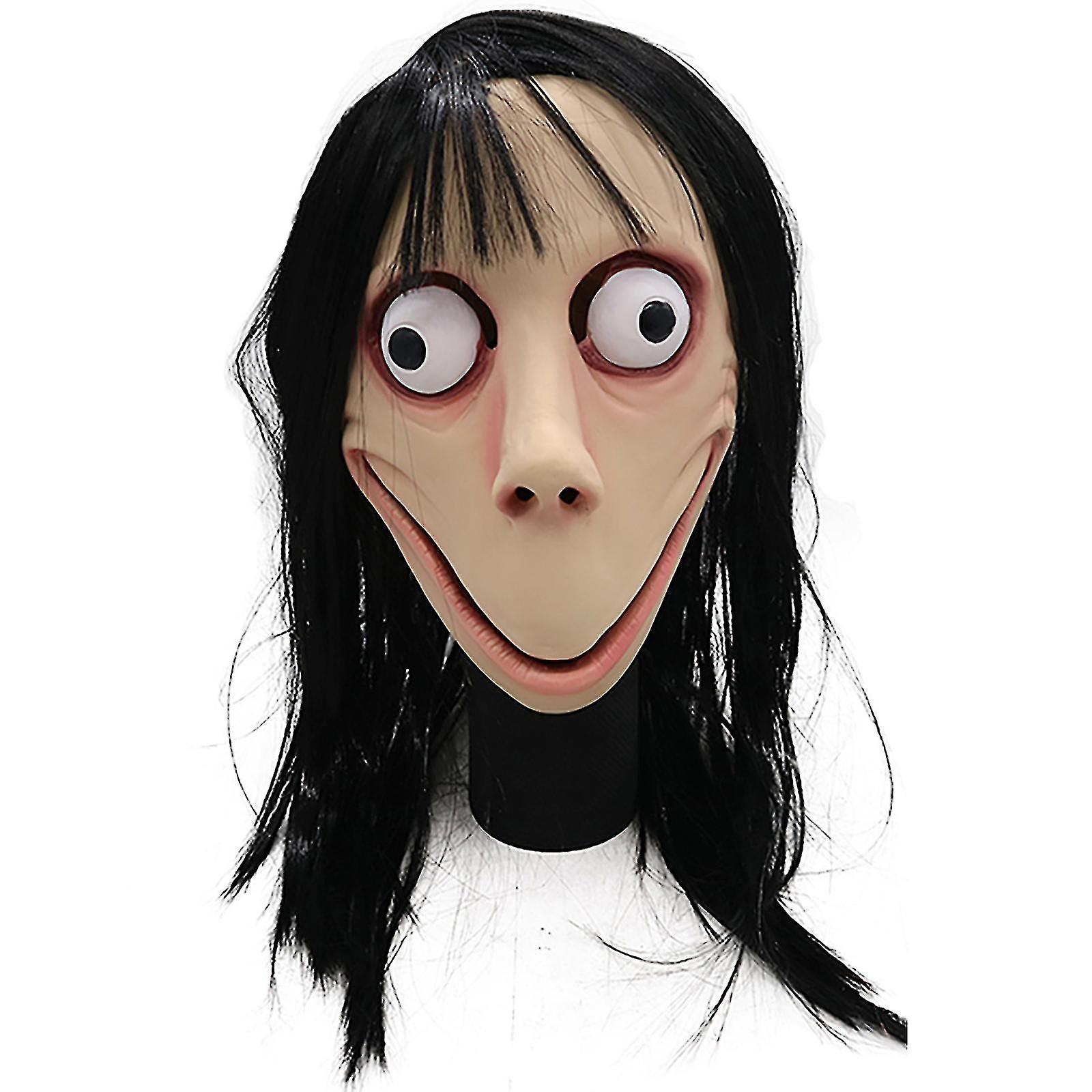 Momo Wig Head Mask - Perfect Halloween Cosplay Party Props | Fruugo UK