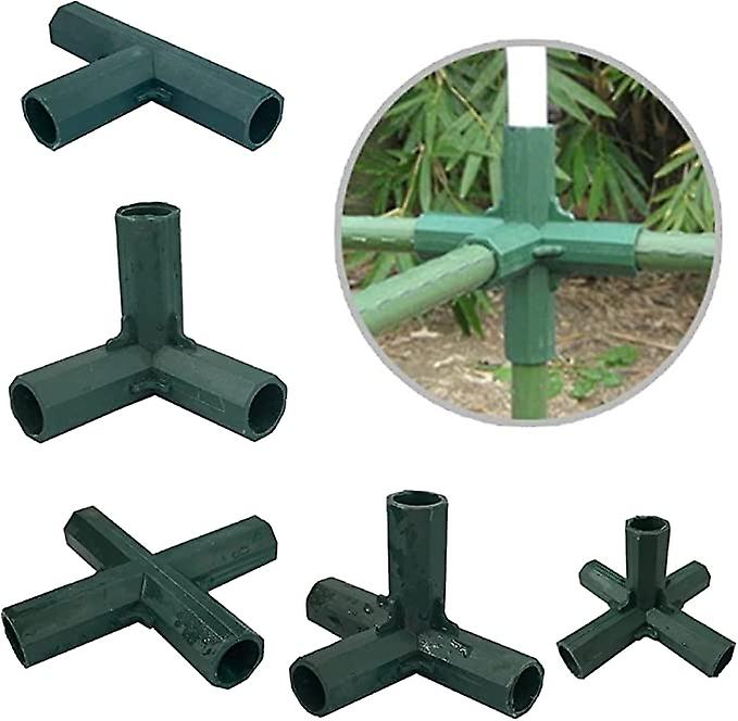 Garden Framework Corner Connector, Flower Stands Fencing Building Cages ...