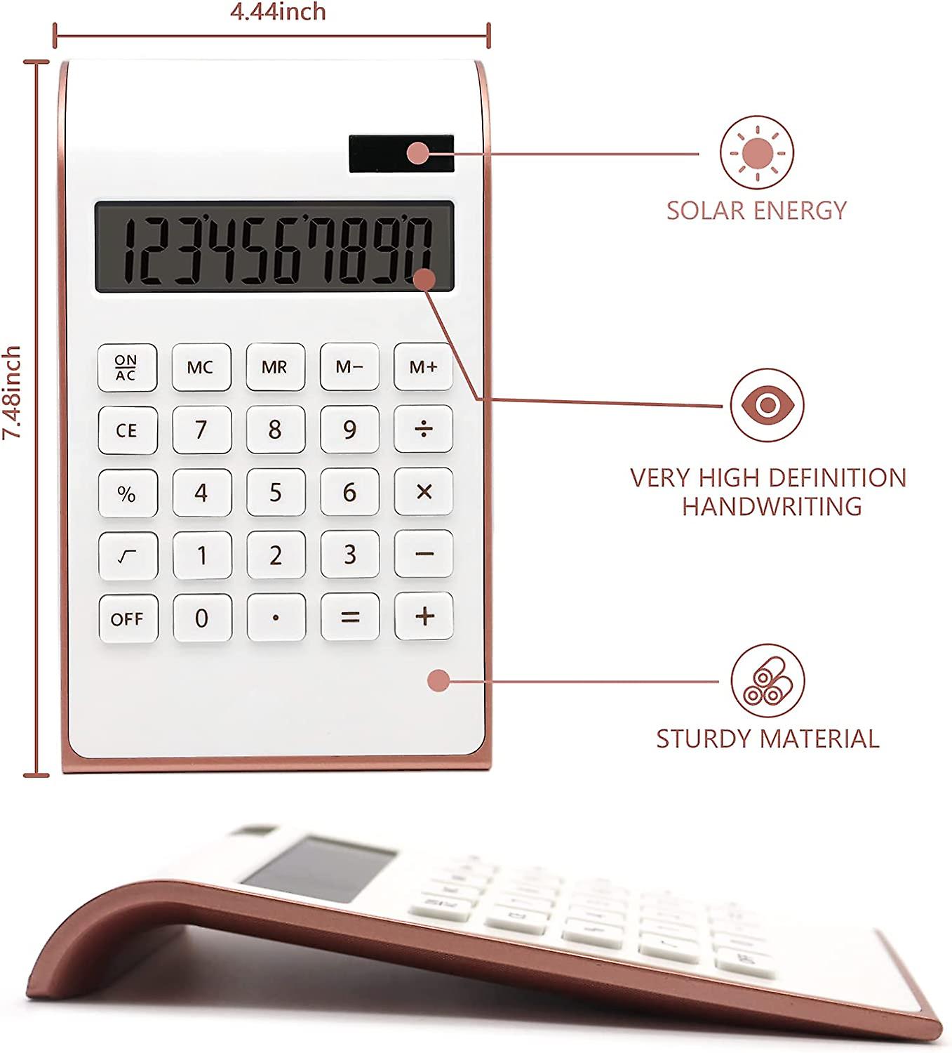 Rose Gold Calculator, Rose Gold Office Supplies And Accessories, 10 ...