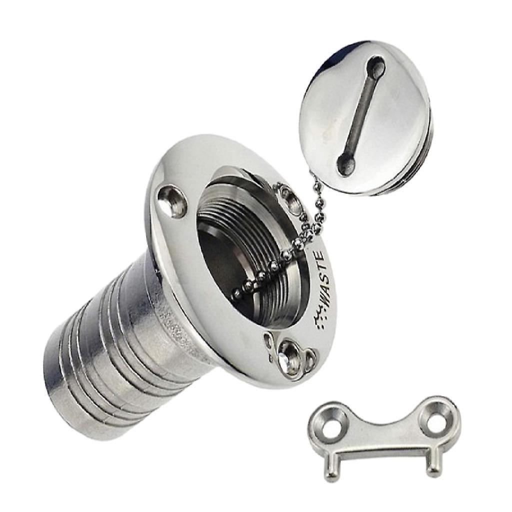 50mm Marine Boat Waste Tank Deck Fill Cap for Key 316 Stainless Steel ...