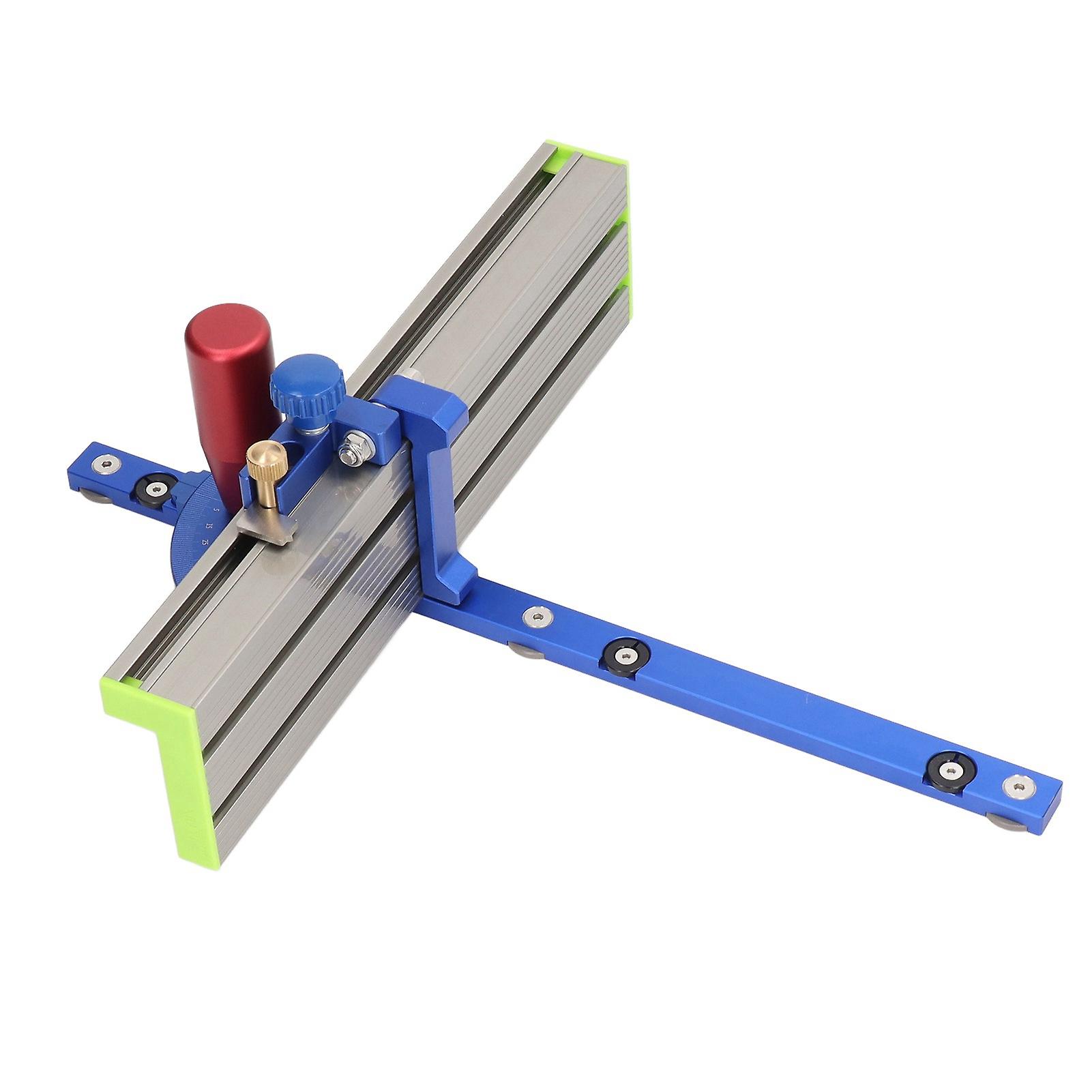 Table Saw Miter Gauge System Push Table Push Handle Limit Block Backer ...