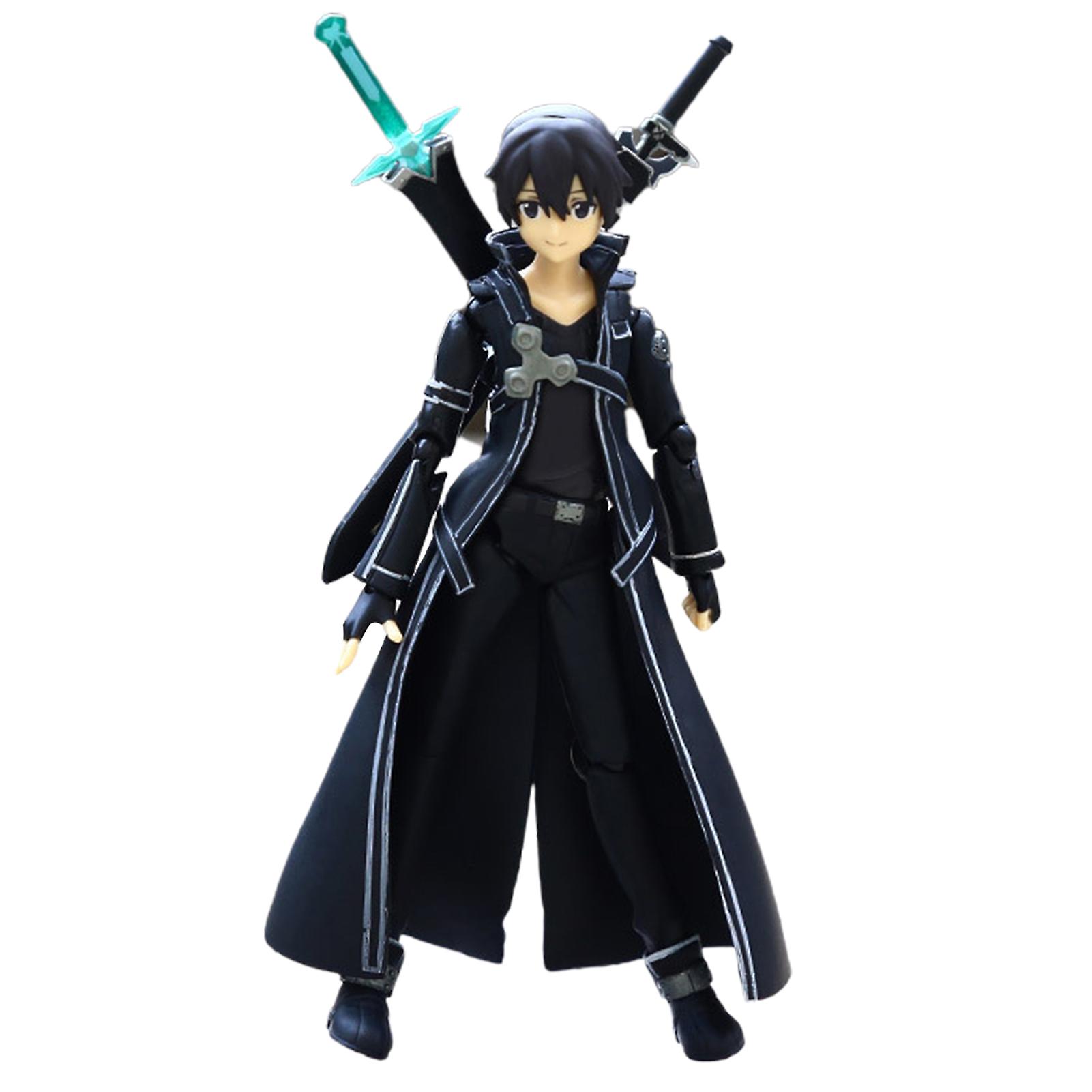 Figure Model Anime Sword Art Online Action Asuna Kirito Kiriko Asada ...