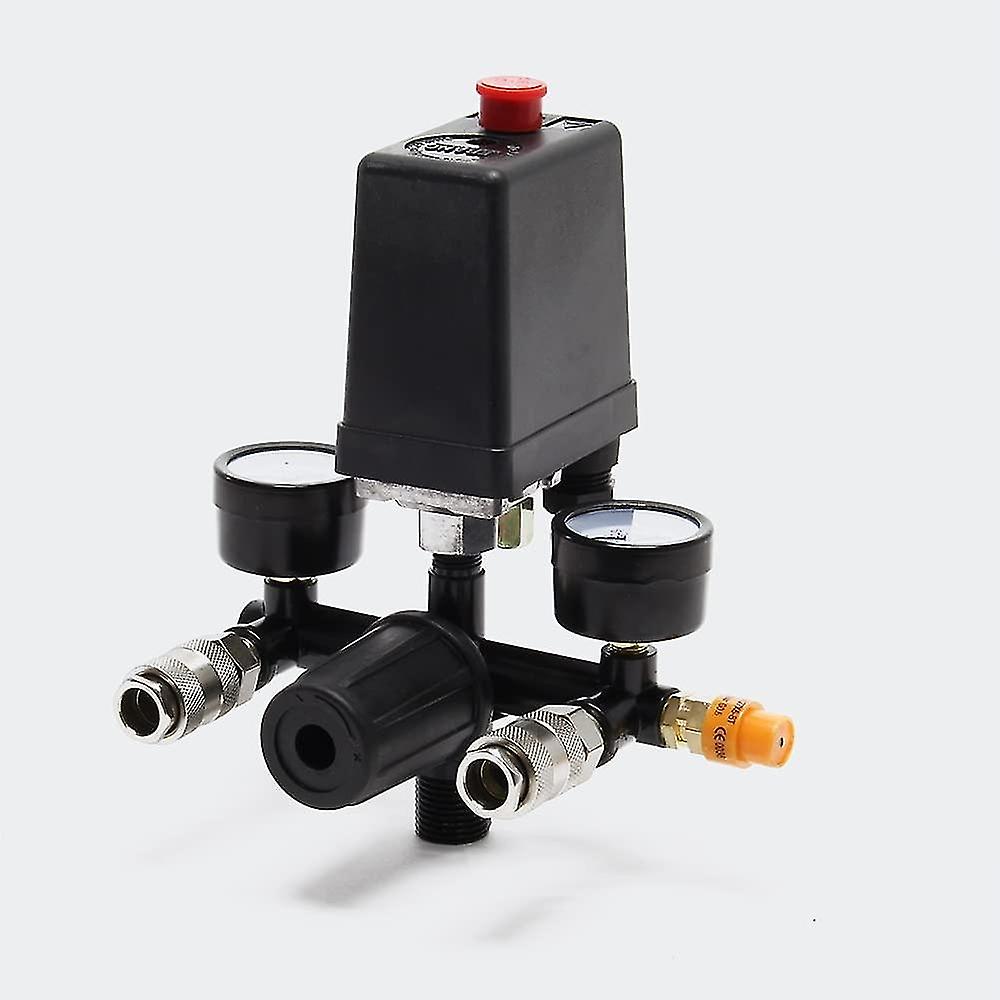 Pressure Regulator With Pressure Switch For Compressor Pressure Switch 2 Displays | Fruugo UK