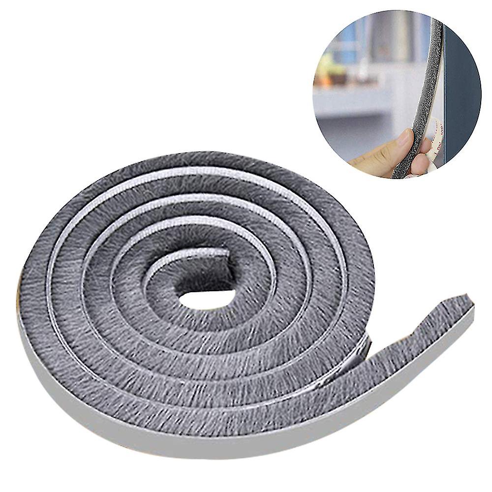 5m Brush Seal Weatherstripping For Window And Door , Self-adhesive Felt ...