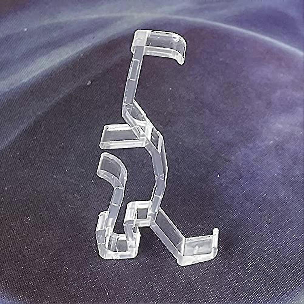 Valance Clips Clear Plastic Retainer Holder For Window Blind Valance ...