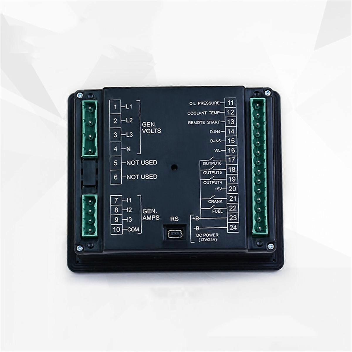 DCP-10 Genset Controller Generator Automatic Controller LCD Control Panel Genset Parts GU610A/W ...