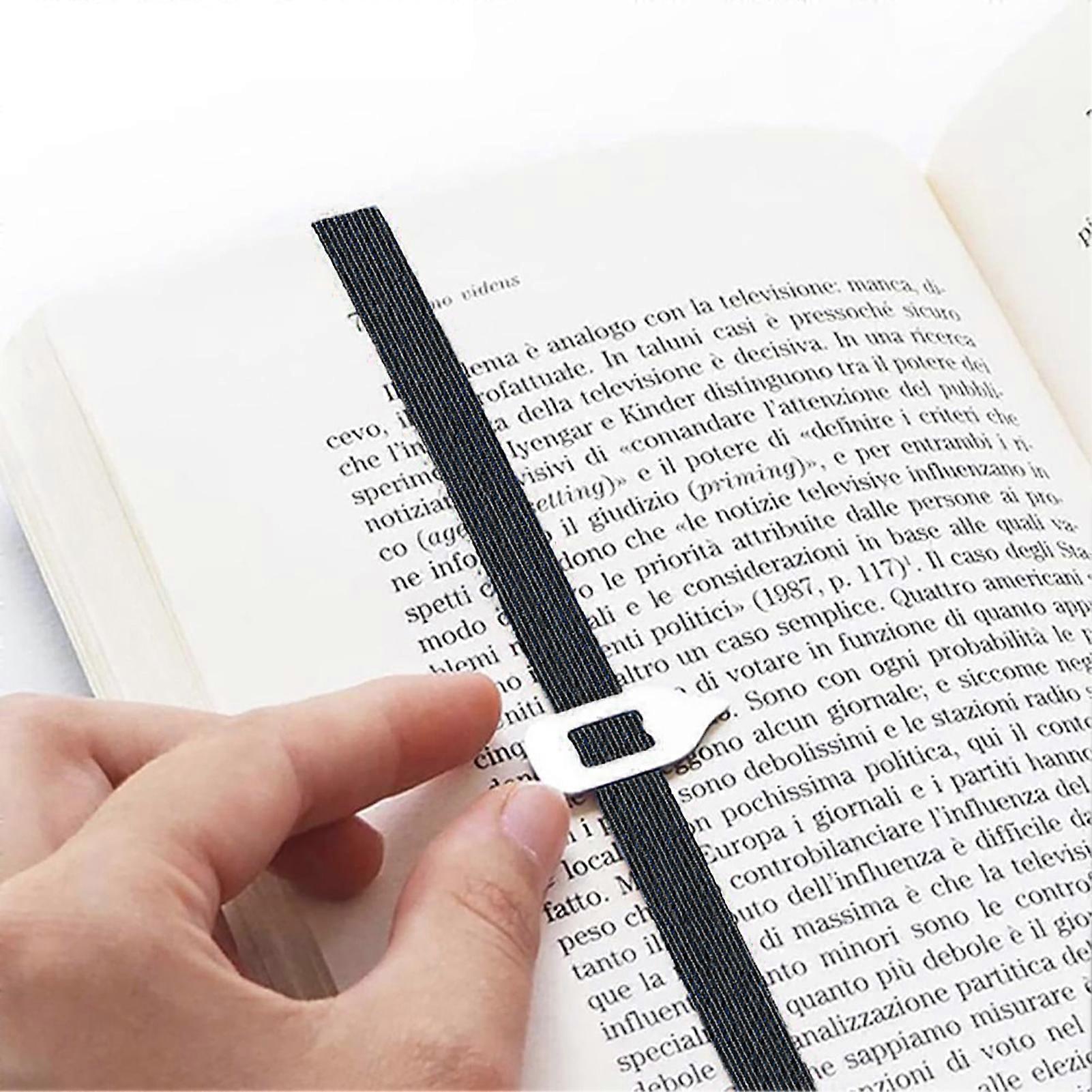 Elastic Bookmarks Metal Pointer Reading Node Locator Bookmarks Imprint ...