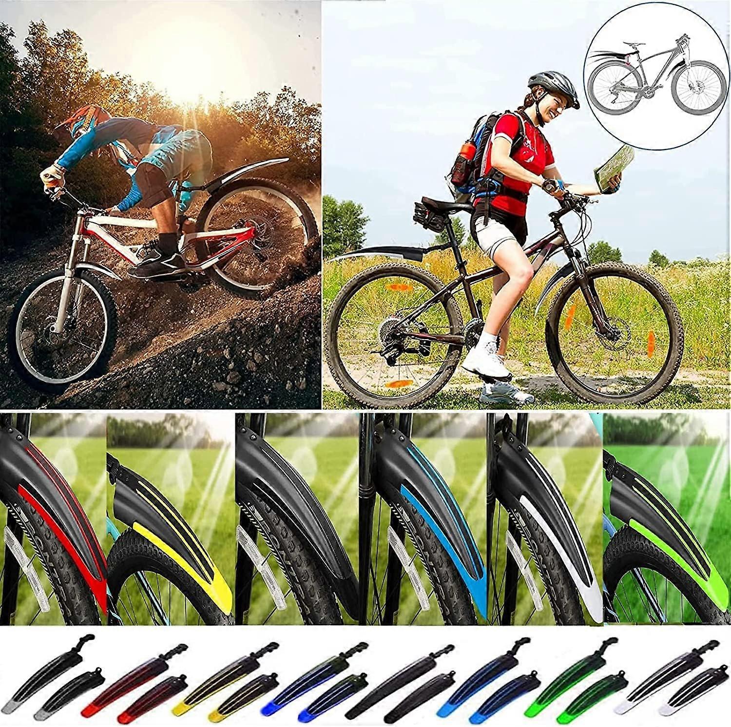 Bicycle Mudguard Set Adjustable Splash Guard Set Front and Rear ...