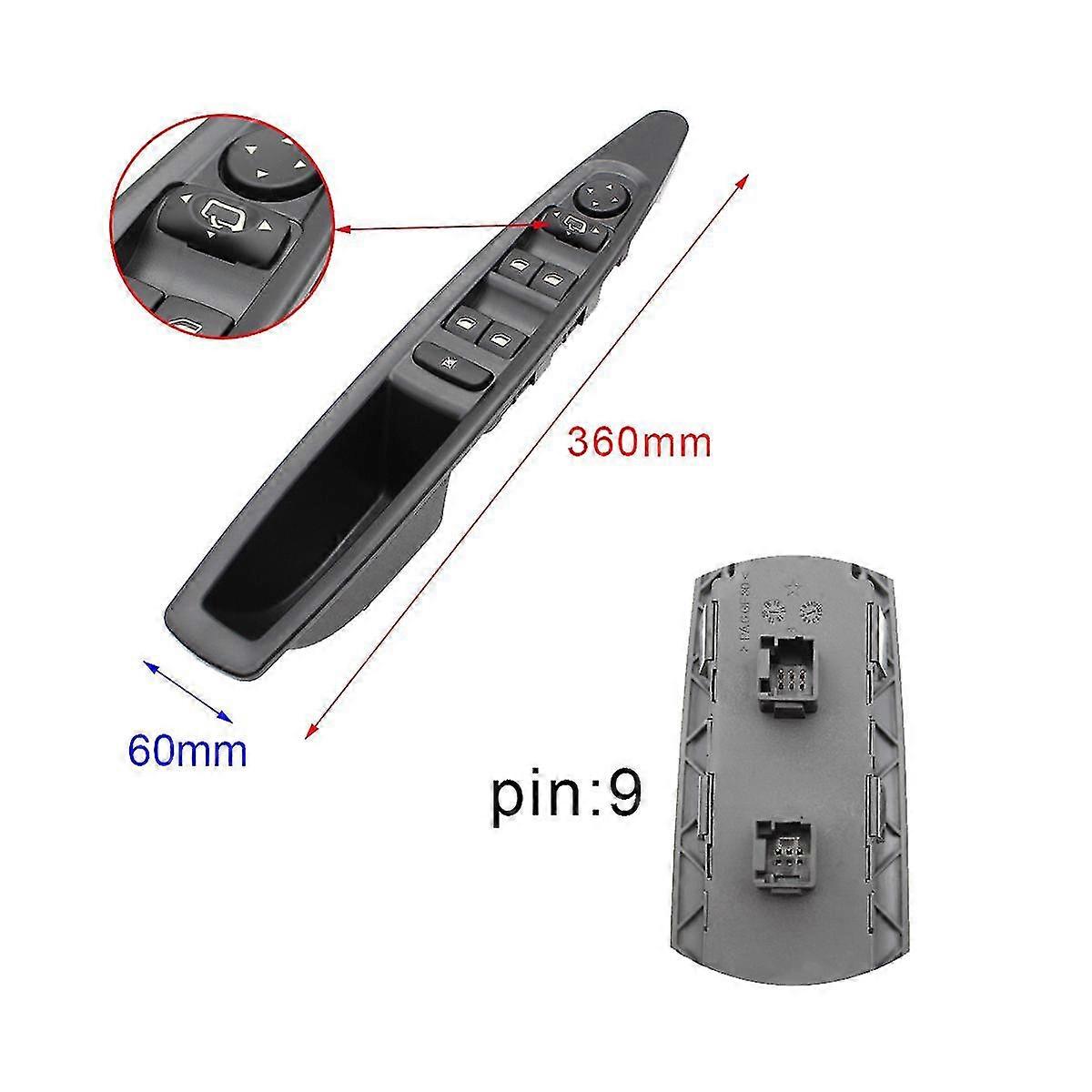6554.ha Window Control Switch Car Window Lifter Switch For C4 2004-2010 ...