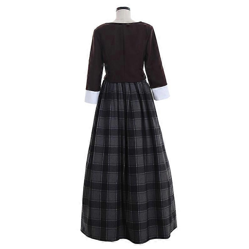 Outlander Dress,Claire Fraser Cosplay Costume ,Scottish Highland Grown ...