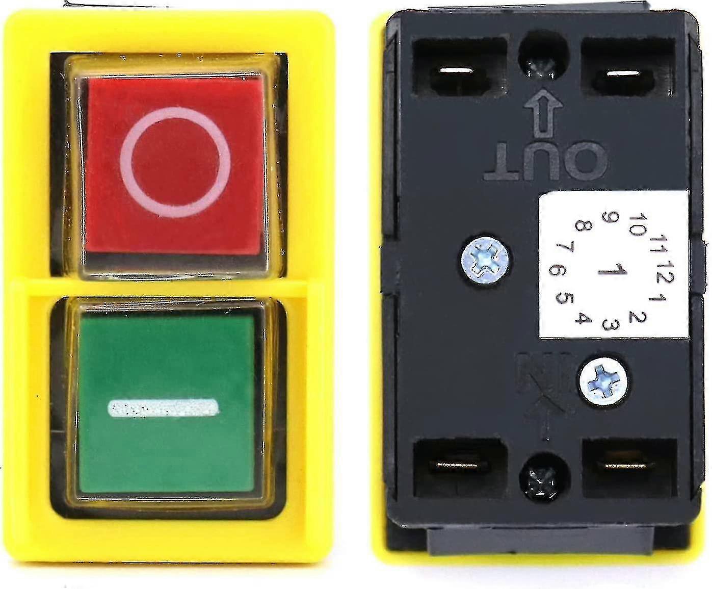 Kjd 6 Universal Replacement Switch 250v 4 A, Nvr Switch, Emergency Stop ...