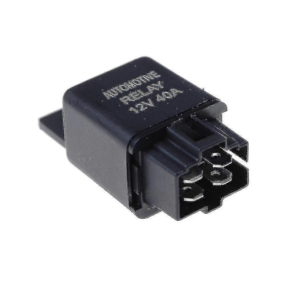 12v 40a Car Automotive Relay 4 Pins Spst Alarm Relay With Relay Socket ...