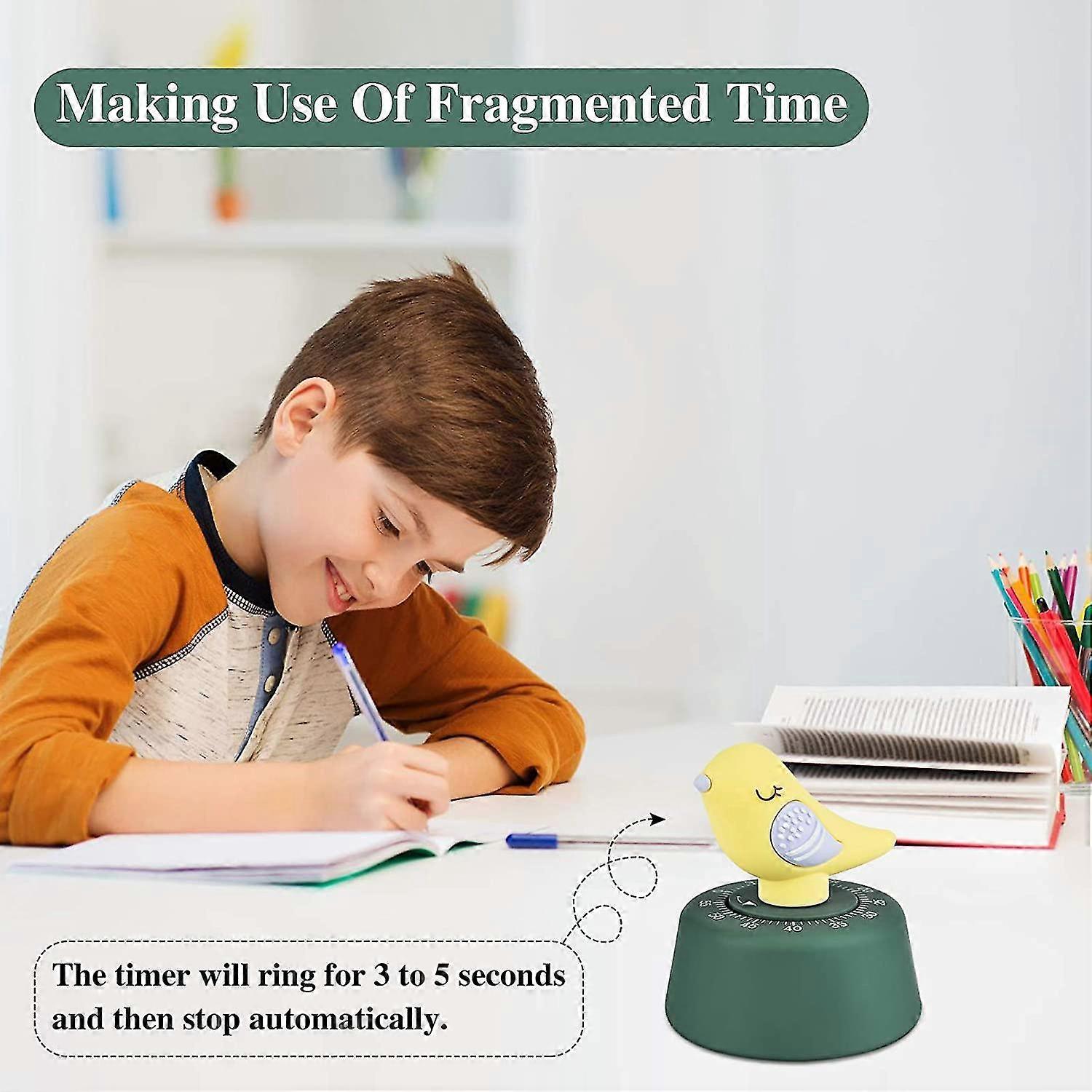 Kitchen Timer Mechanical Wind Up 60 Minutes Timer Cute Animals Cooking ...